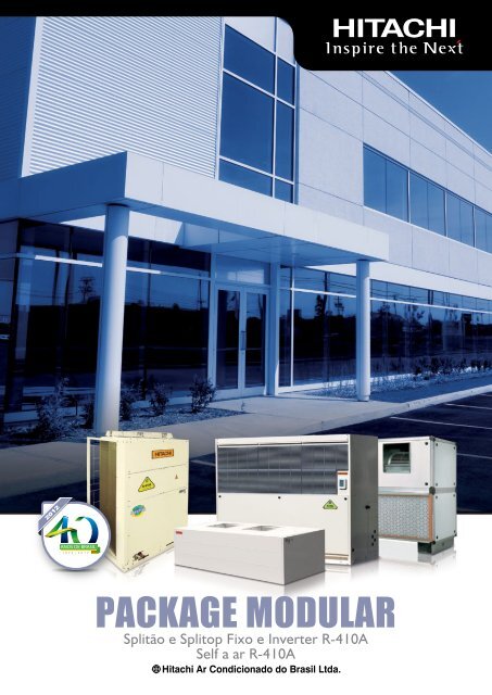 Split Alta Capacidade Package Modular - Hitachi