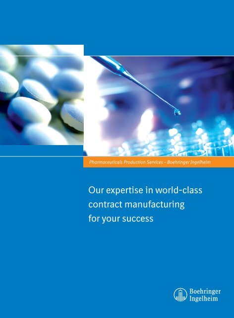 Pharmaceuticals Production Services - Boehringer Ingelheim