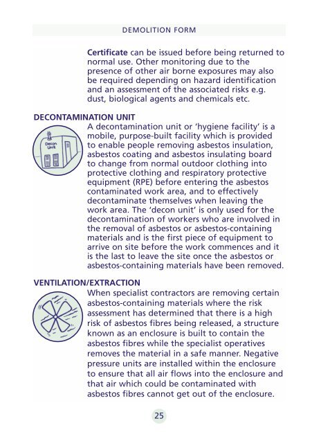 SAFE SYSTEM OF WORK PLAN