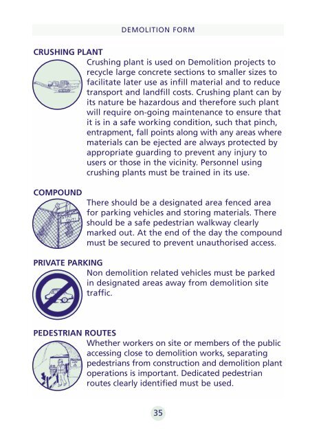 SAFE SYSTEM OF WORK PLAN