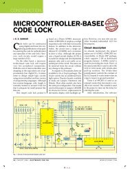 Microcontroller-based Speedometer-Cum-Odometer - Kits 'n' Spares