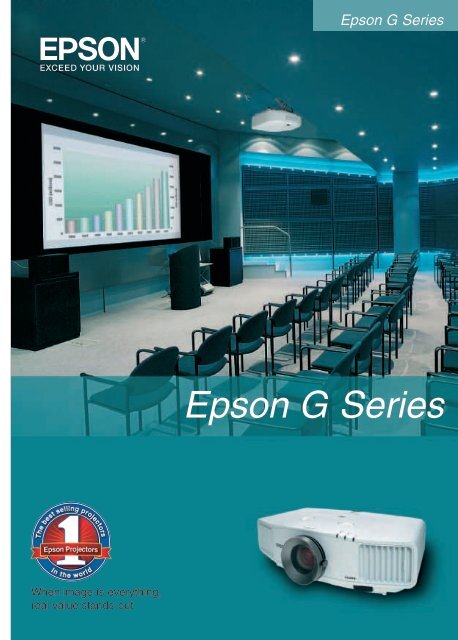 Epson G Series Epson G Series