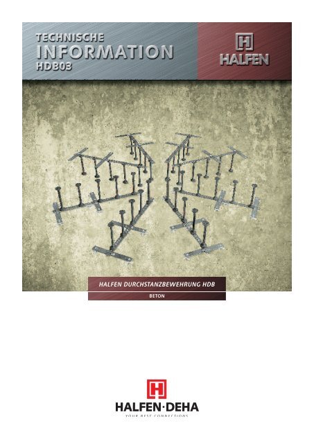 HALFEN DURCHSTANZBEWEHRUNG HDB