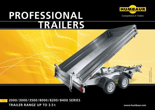 Humbaur 2000/3000/3500/8000/8200/8400 Series