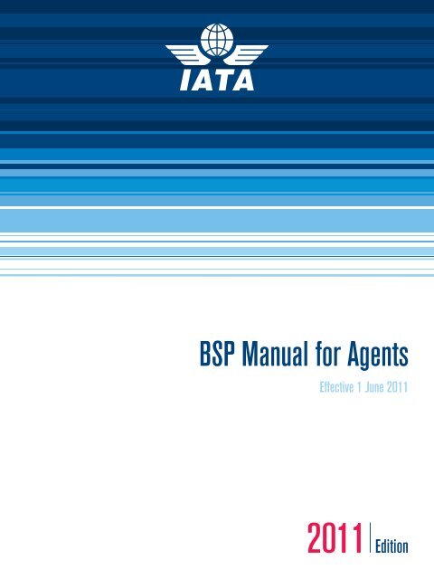 BSP Manual for Agents - IATA