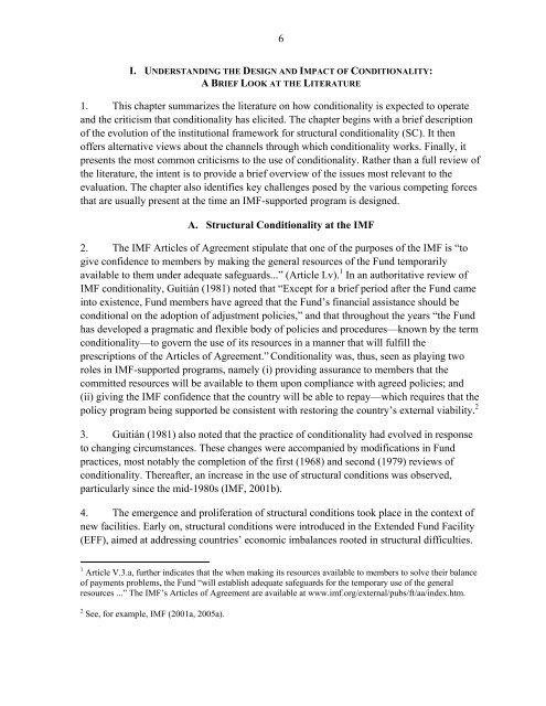 Understanding the Design and Impact of Conditionality