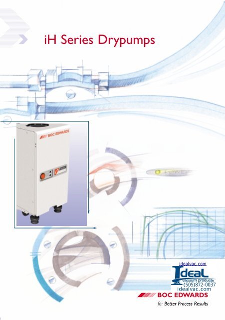 Edwards ih Dry Pumps Brouchure - Ideal Vacuum Products
