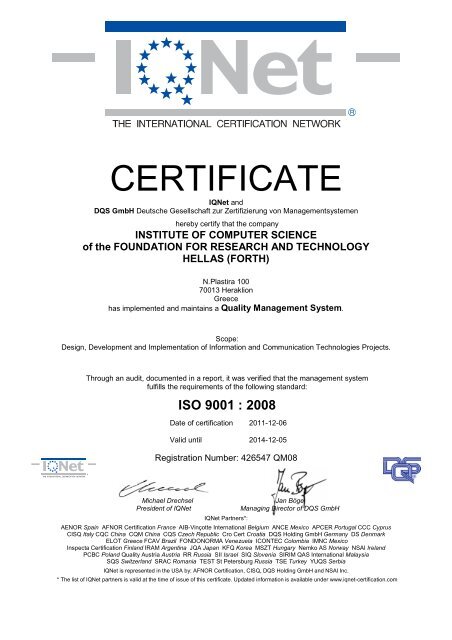 Iso 9001 2008 Inotek