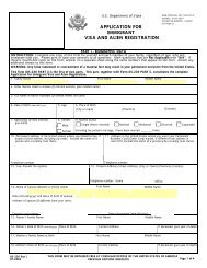 application for immigrant visa and alien registration - PDFill