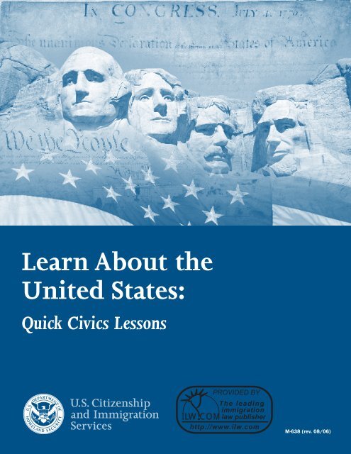 Learn About the United States: Quick Civics Lessons - ILW.com