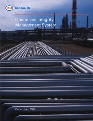 Operations Integrity Management System (OIMS) - ExxonMobil