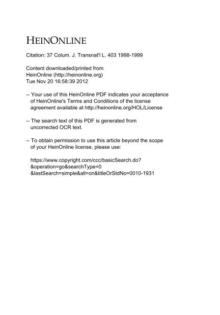 The Montevideo Convention and its Discontents - International Law ...