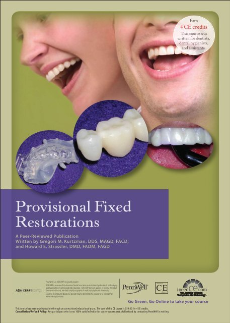Provisional Fixed Restorations - IneedCE.com