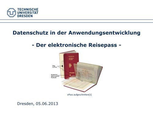 Der elektronische Reisepass