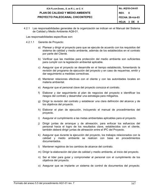 ICA FLUOR DANIEL, S. DE R