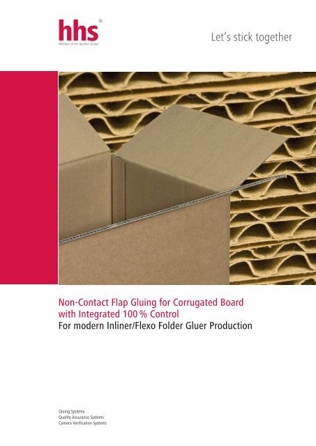 Non-Contact Flap Gluing for Corrugated Board with ... - Baumer hhs