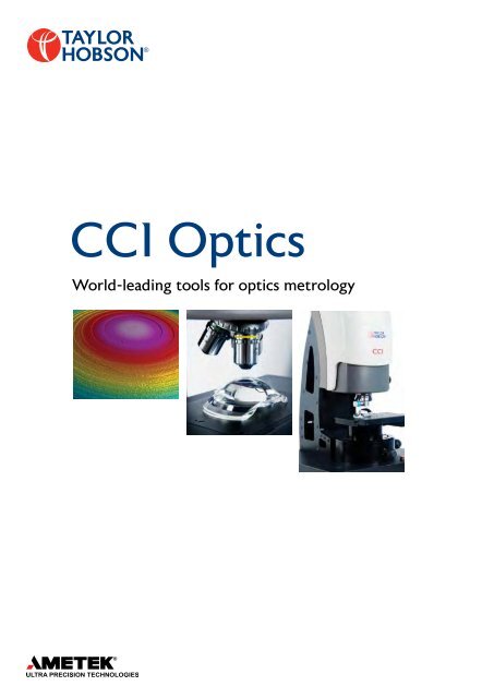 CCI Optics - Taylor Hobson