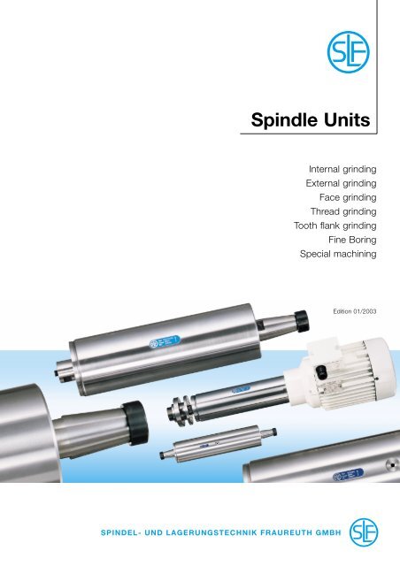 Spindle Units - SLF Fraureuth GmbH