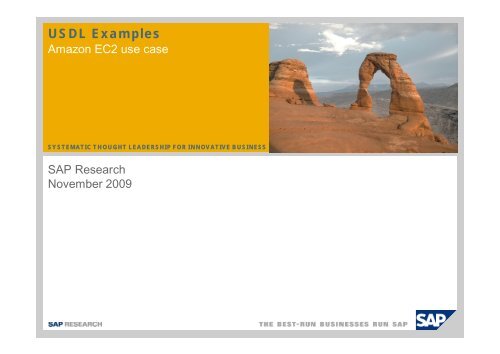 USDL Examples - Internet of Services