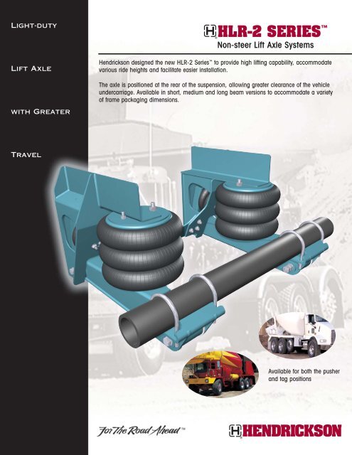 HLR 2 Non Steerable - INTERCON Truck Equipment
