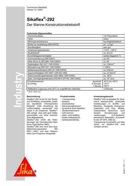 Sikaflex -292 - AWN