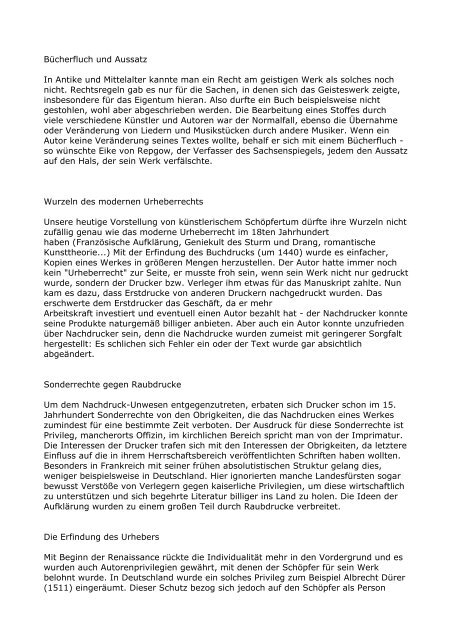 Bücherfluch und Aussatz In Antike und Mittelalter kannte man ... - GVU