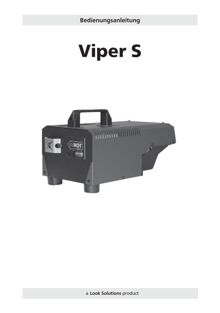 Bedienungsanleitung Viper S.pdf - LOOK Solutions