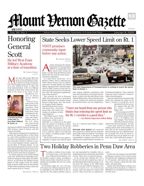 Mt. Vernon - The Connection Newspapers