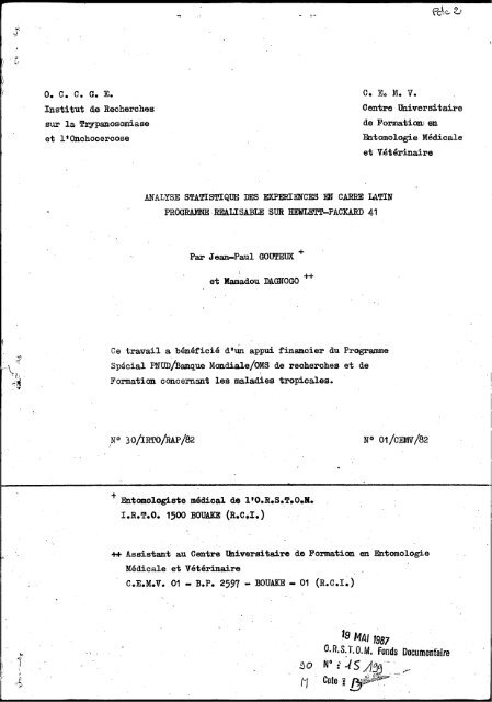 3 - Horizon documentation-IRD