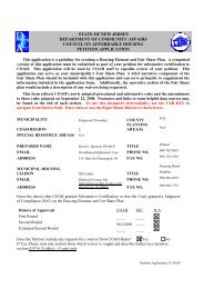 NJDOT Organization Chart - 2012 - State of New Jersey