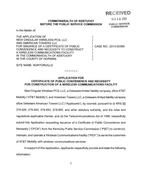 20131115_New Cingular Wireless_Application.pdf2.pdf