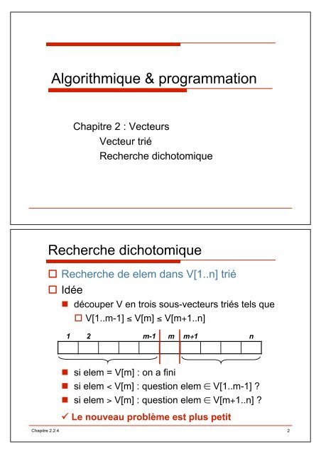 Chap2.2.4 Dichotomie - Zenk - Security - Repository