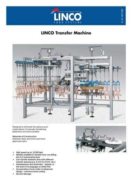 LINCO Transfer Machine