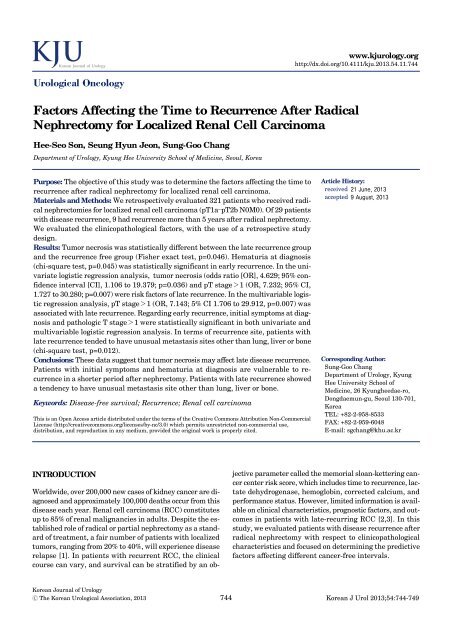 PDF (235.81 KB) - KoreaMed Synapse