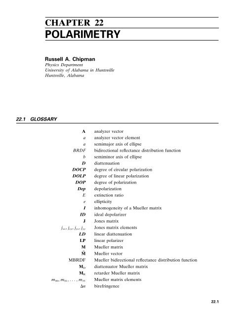 Illustrated Glossary Of Organic Chemistry Polarimeter Polarimeter An