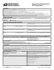 Usps mail forwarding form pdf - hiloseek