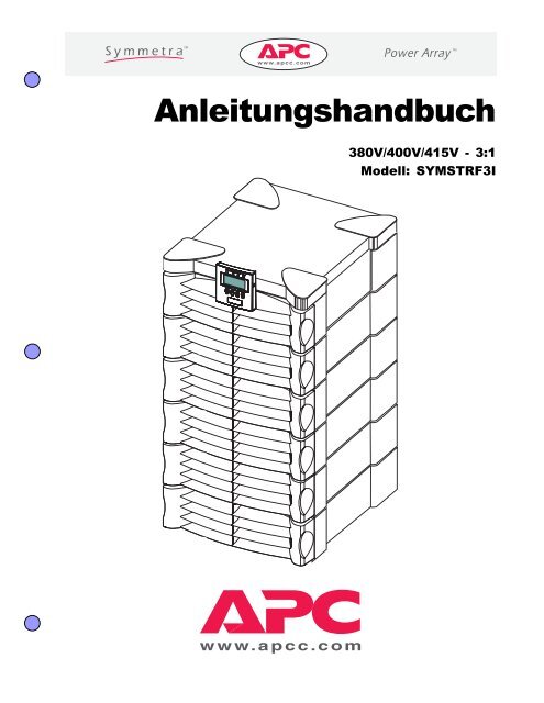 Anleitungshandbuch - APC Media