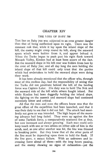 Chapter XIV – The Loss of Baby 700 - Australian War Memorial