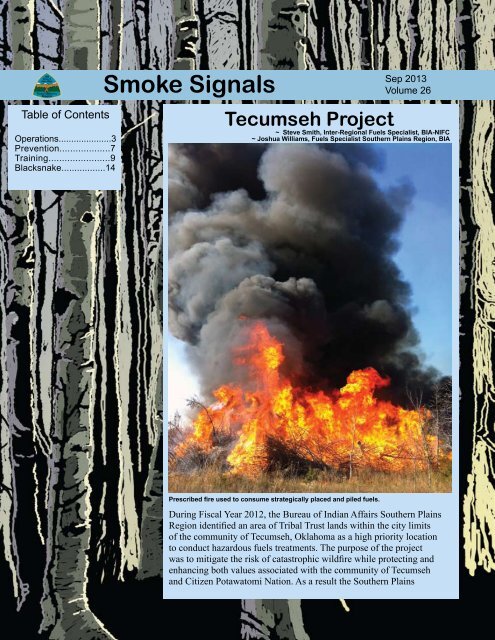 Vol 026 Sept 2013 Smoke Signals - Indian Affairs