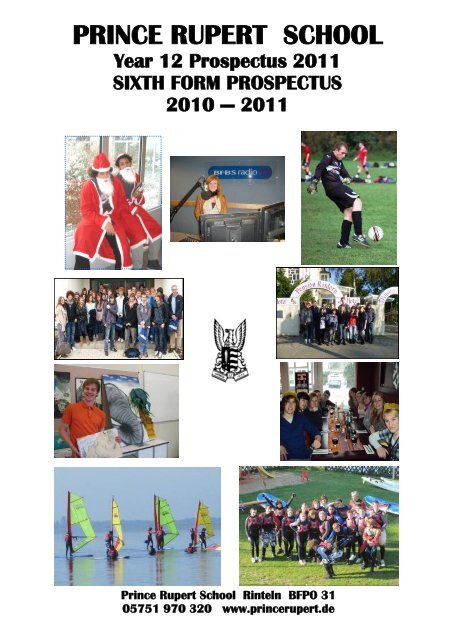 6th Form Brochure - Prince Rupert School