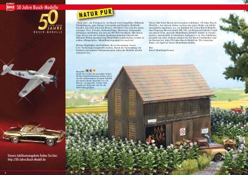 50 Jahre Busch-Modelle Busch Modelle