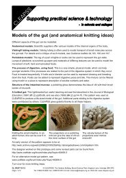 Student Safety Sheets - CLEAPSS