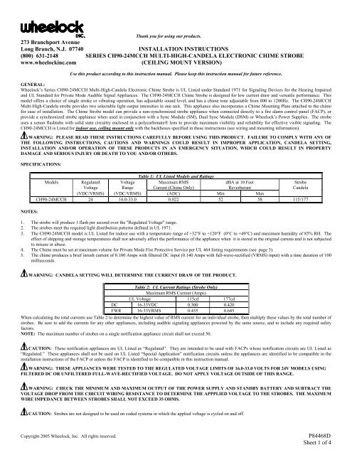Wheelock - Cooper Industries