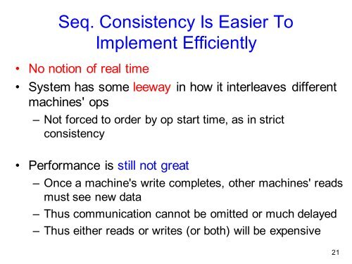 Does Seq. Consist Does Seq. Consist