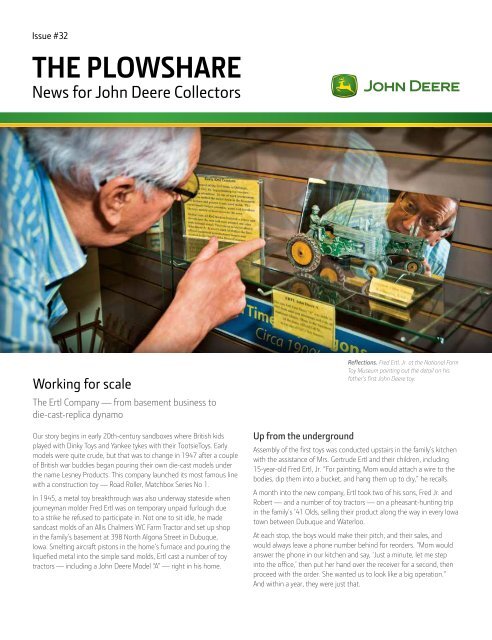 THE PLOWSHARE - John Deere