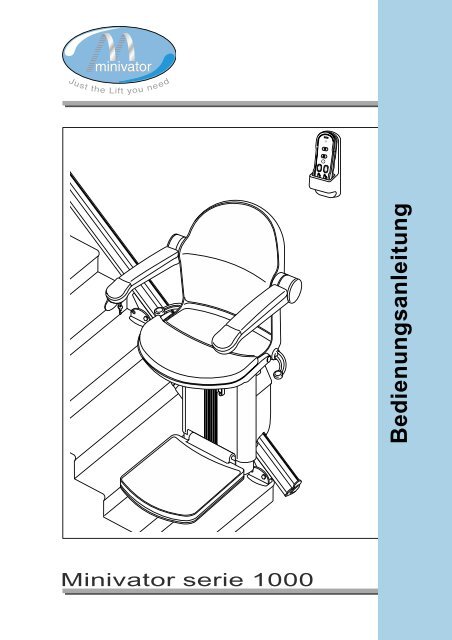 Bedienung Ihres Minivator 1000