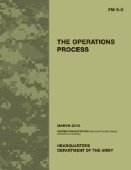 (ADP) 5-0, The Operations Process - Army Electronic Publications ...
