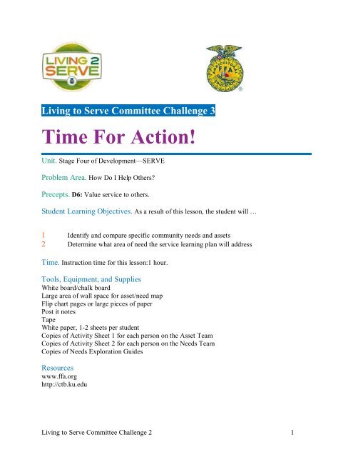 Lesson Plan - National FFA Organization