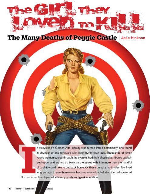 Peggie Castle Measurements