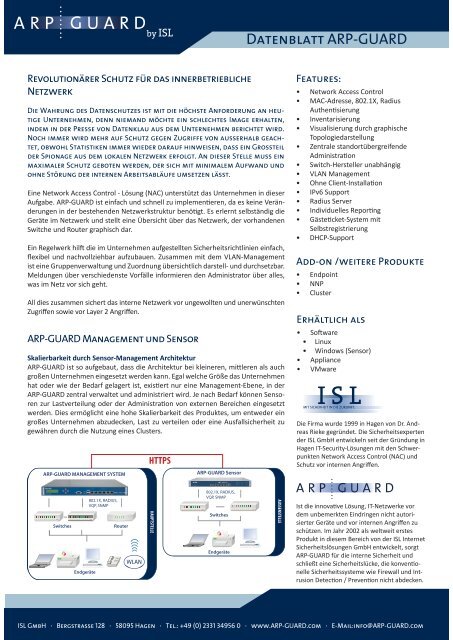 Datenblatt ARP-GUARD - GORDION